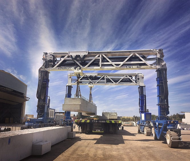 Why CombiLift Forklifts Are Rock Solid for the Concrete Industry