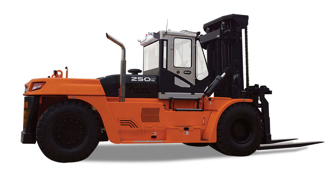 Product Review: Doosan DV 250S-7 Heavy-Duty Forklift