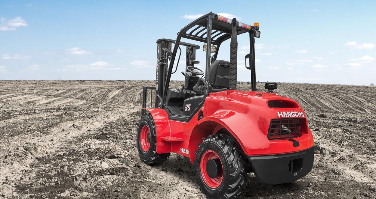 Product Review: Hangcha’s RT35 Rough Terrain Forklift